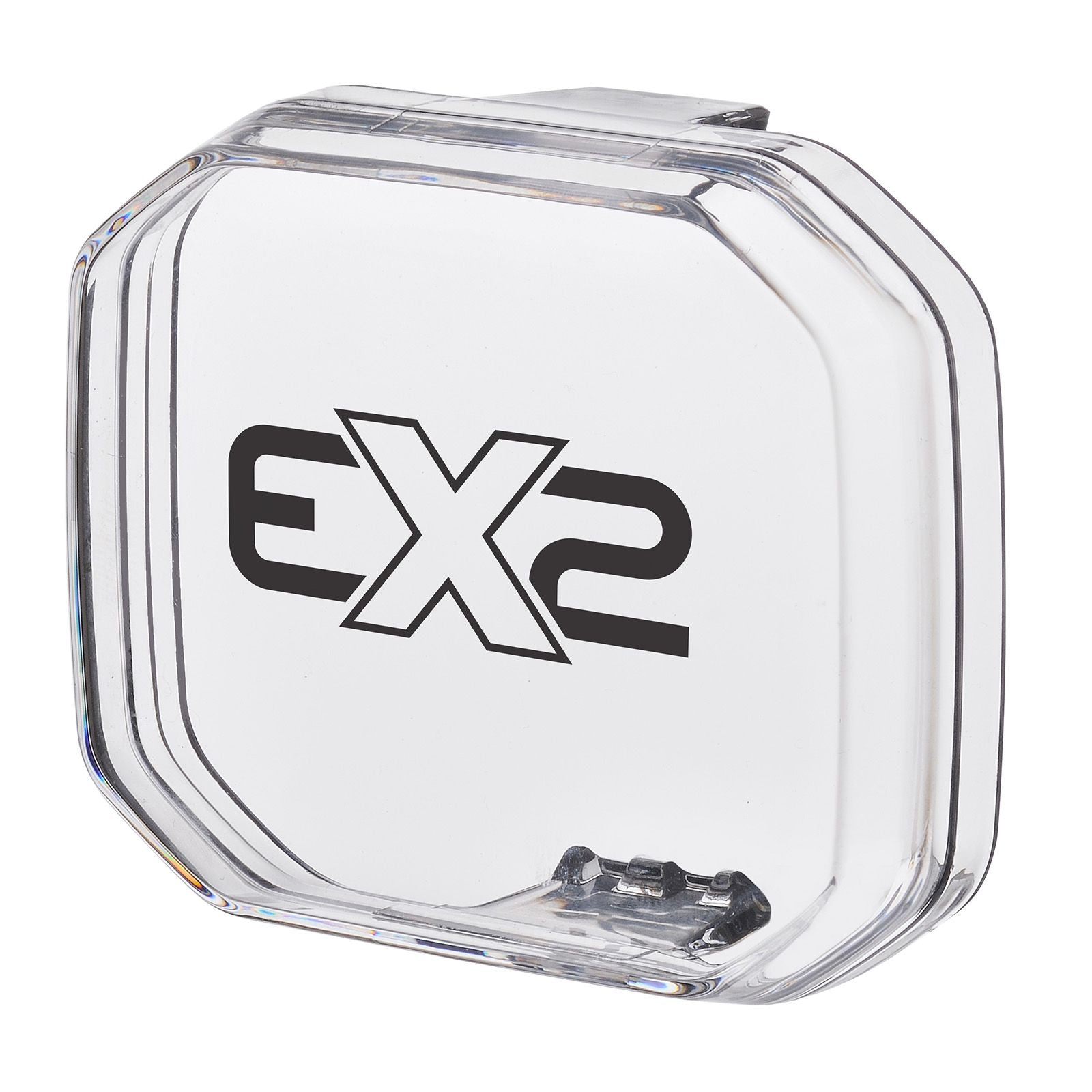 3" DOUBLE ROW CLEAR LENS COVER EX2 EX2R LIGHT BAR ONLY