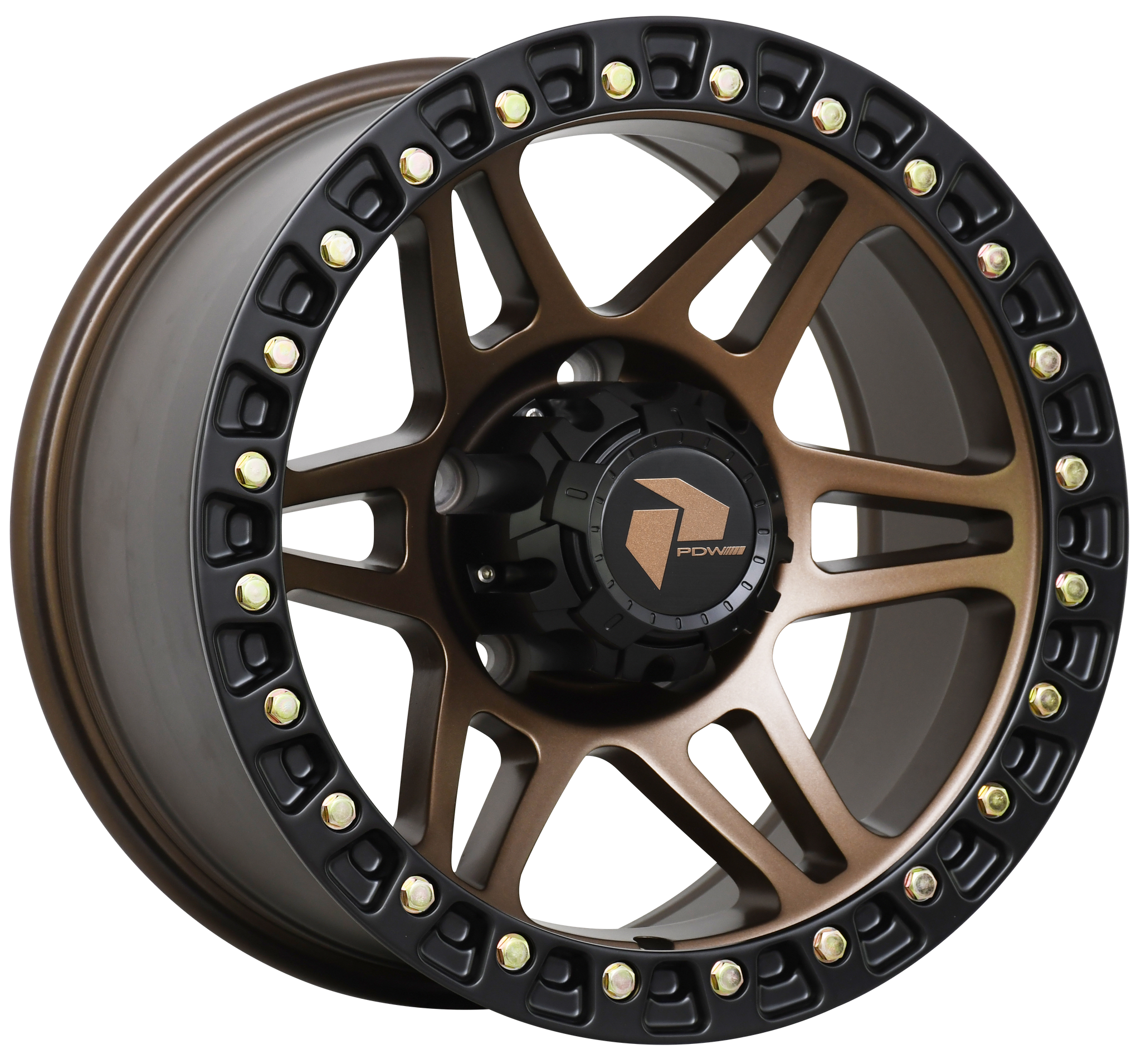 PDW Wheel - BEAST - BRONZE CENTRE