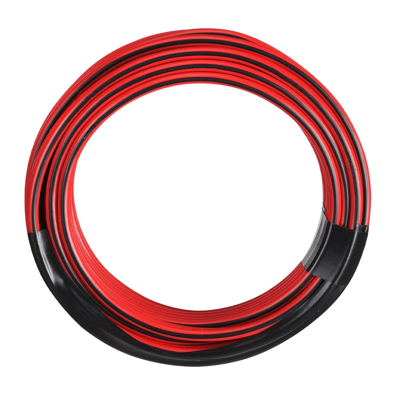 (15 AMP) 4MM TWIN CORE FIG 8 CABLE Red with Black Tracer 4 M