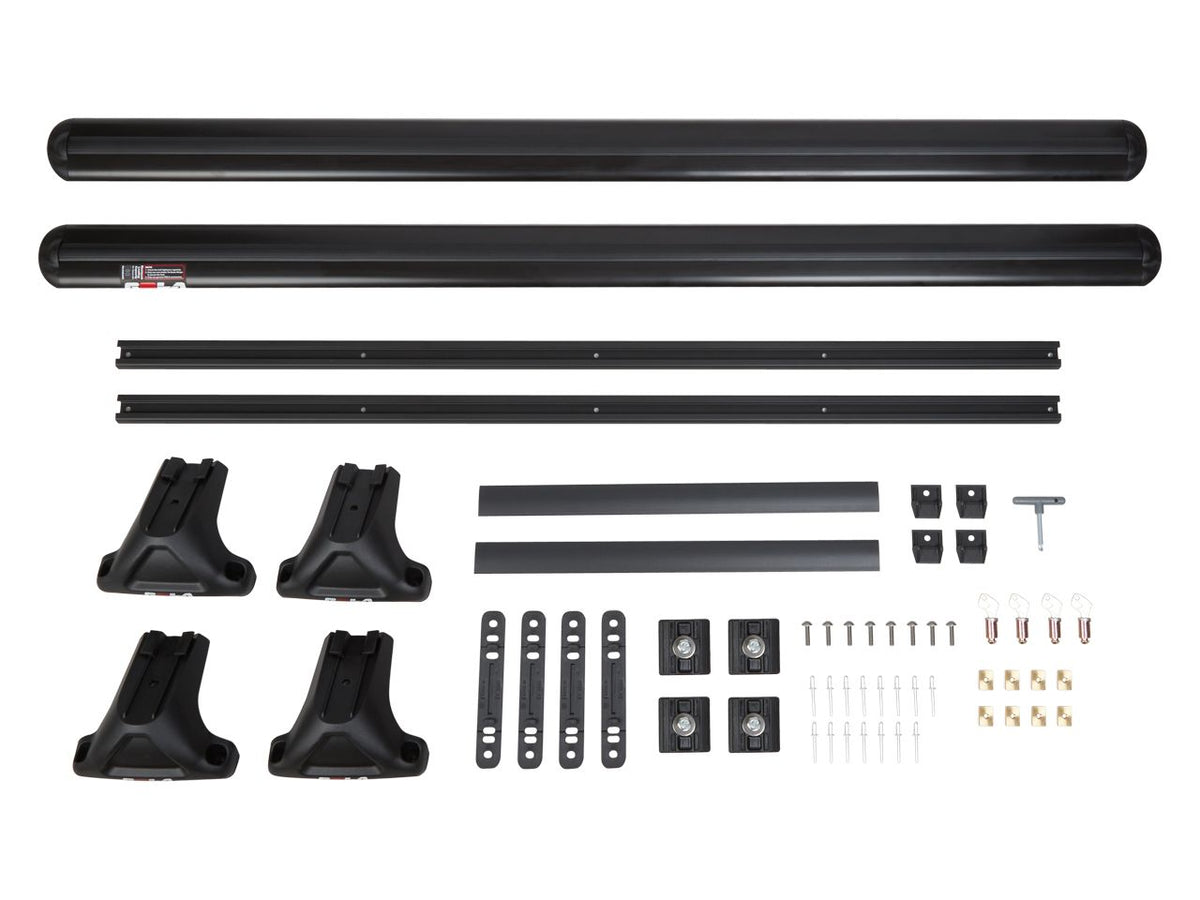 Sports Concealed Roof Rack (2 Bars) - Universal Track Mount - Trek Hardware